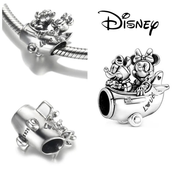 Pandora | Jewelry | Pandora Disney Silver Mickey And Minnie Mouse ...